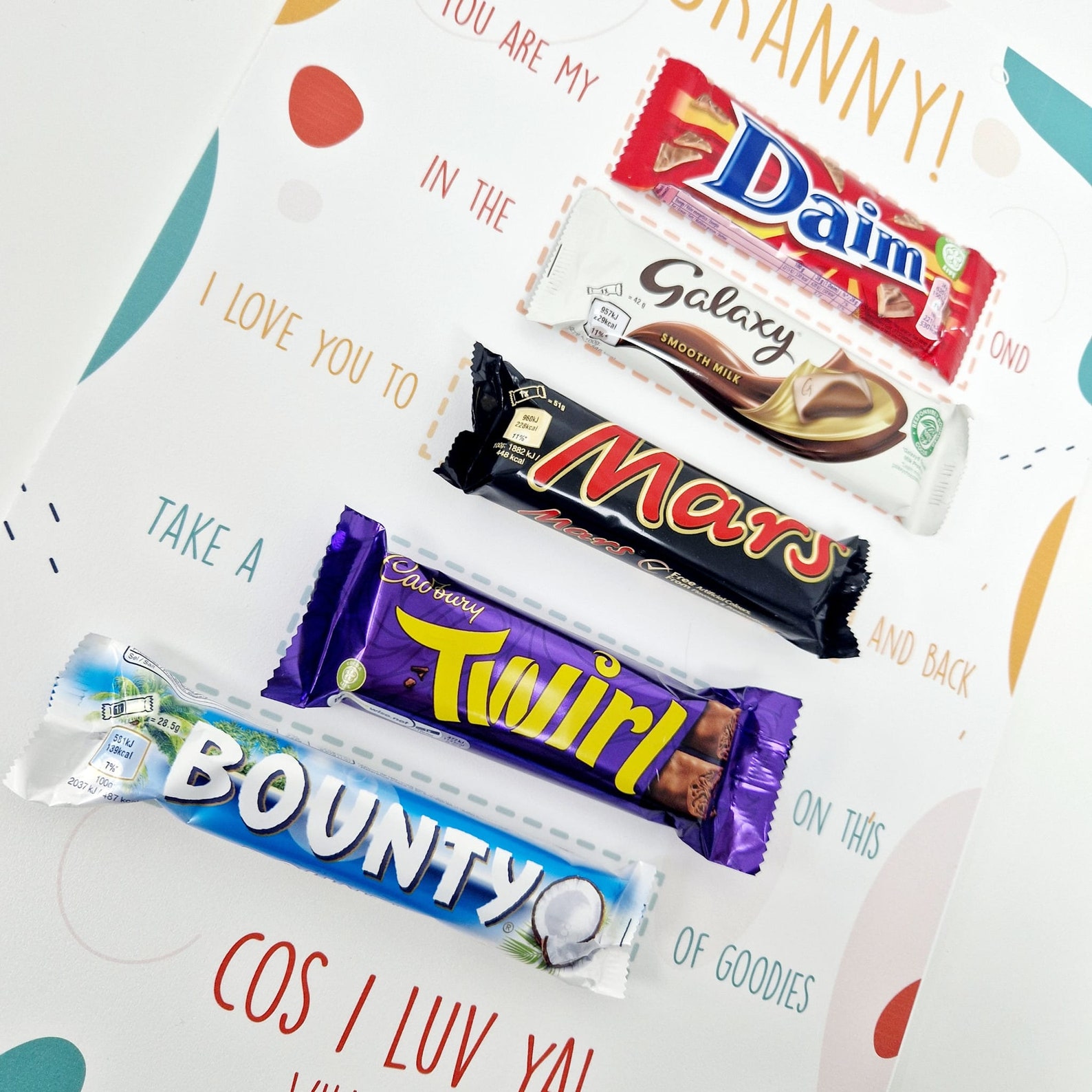Chocolate Board Gifts for Father's Day | Mother's Day | Friend Gift ...