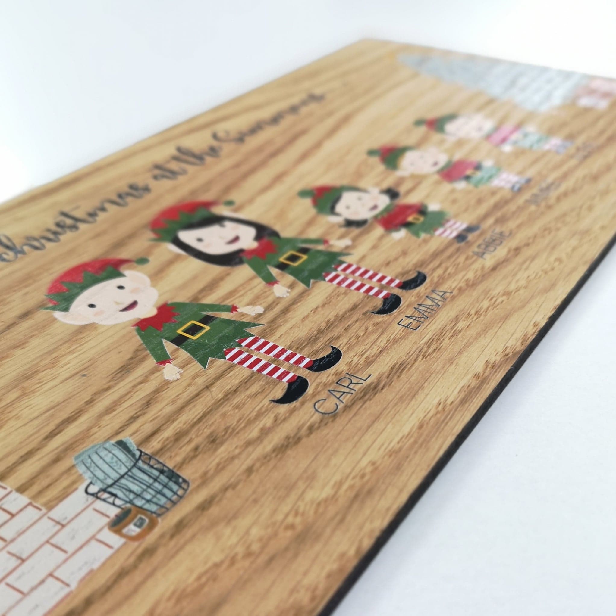 Personalised Christmas Plaque Family Plaque Christmas | Etsy UK