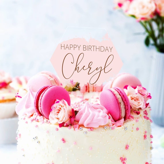 Happy Birthday Cheryl Cake
