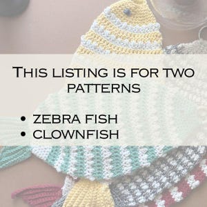 Crochet Thick Potholder Pattern | Fish Hanging Hotpad | Double Thick ...