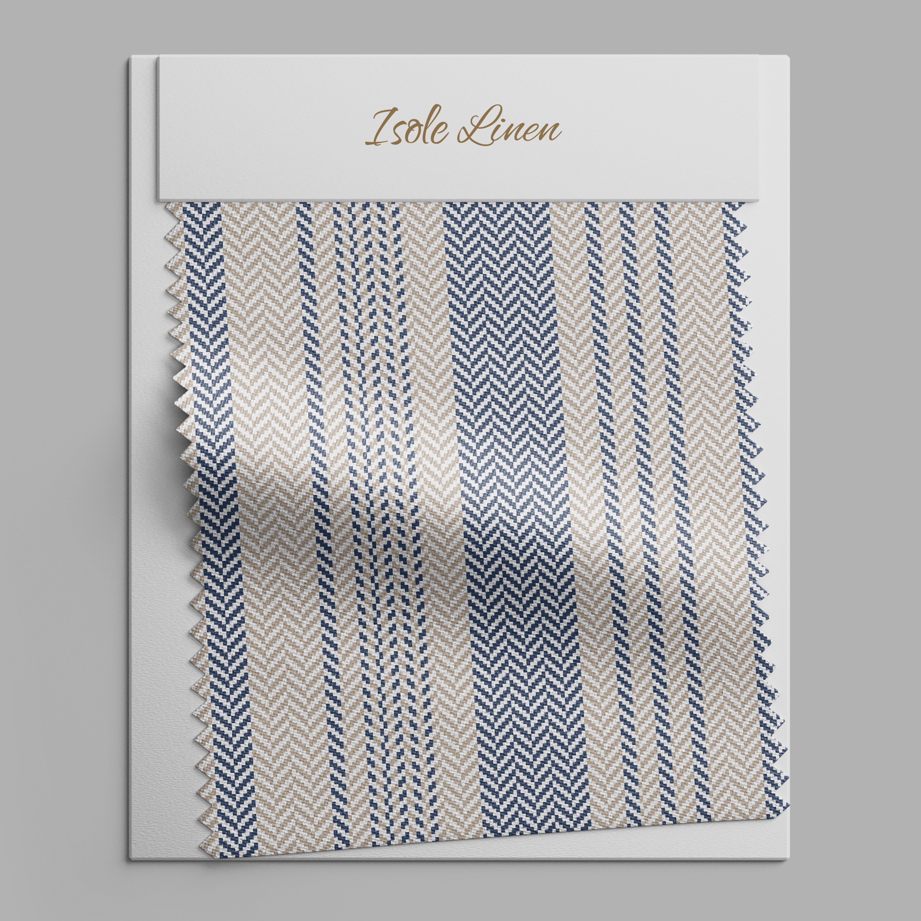 Provence Stripe Print Linen Fabric: French Farmhouse Style - Etsy