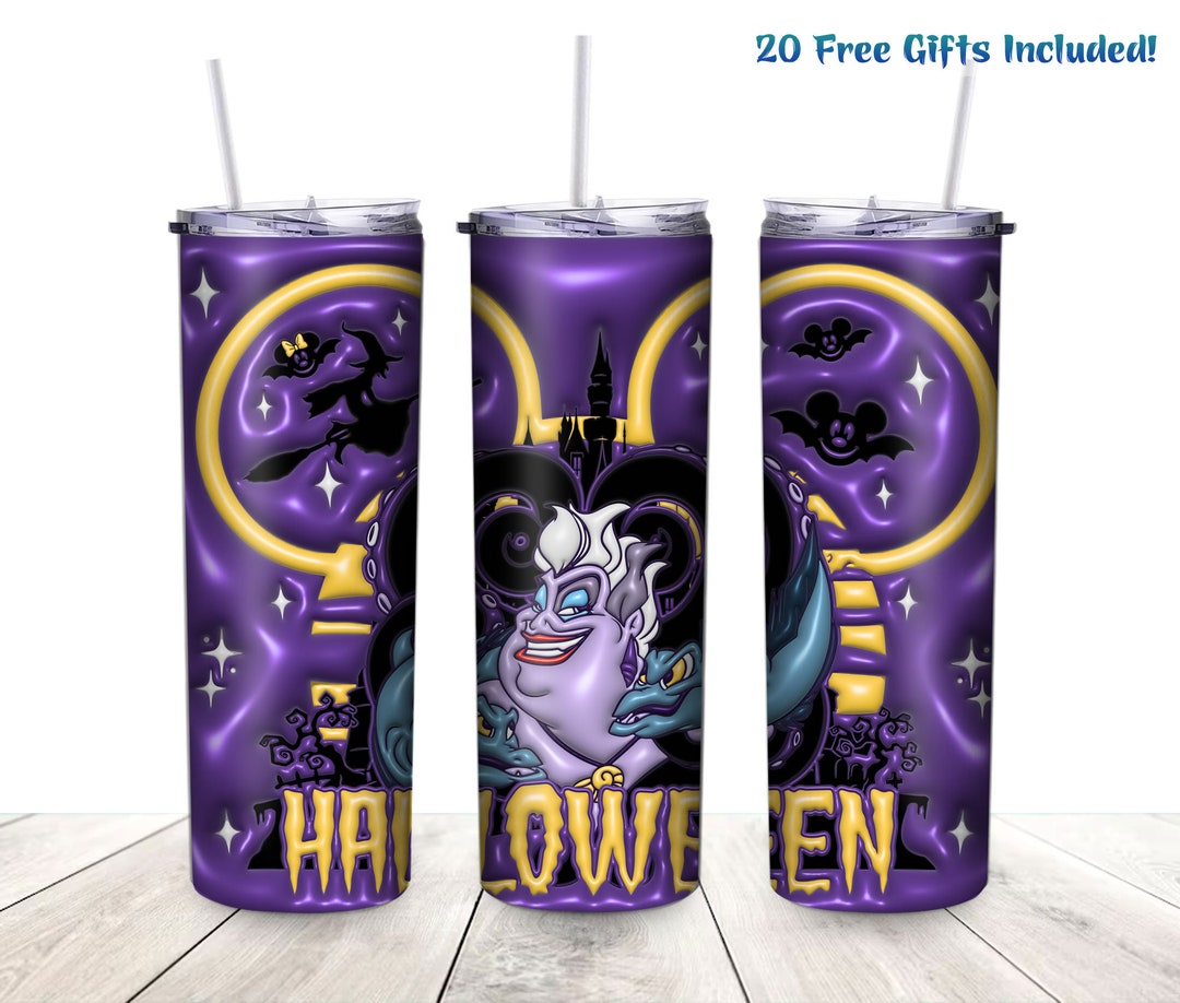 3D Inflatable Puff Halloween Villains Characters 20 Oz Skinny - Etsy