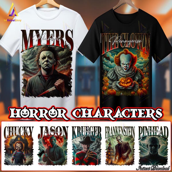 Horror Shirts - Etsy