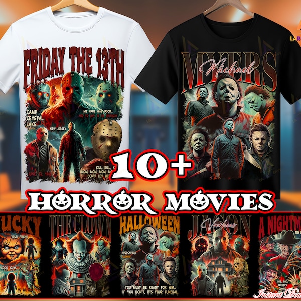Horror Shirts - Etsy
