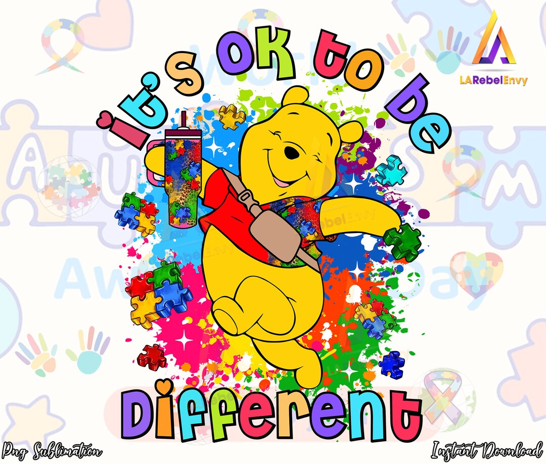 Autism Cartoon Character Png, Autism Puzzle Png, Be Kind Png, Autism ...