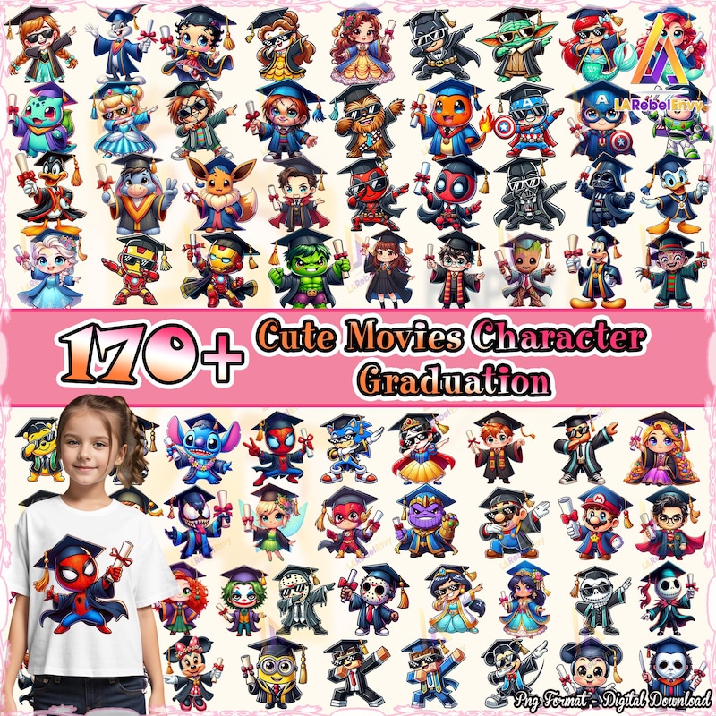 Cartoon Graduation Cap - Etsy