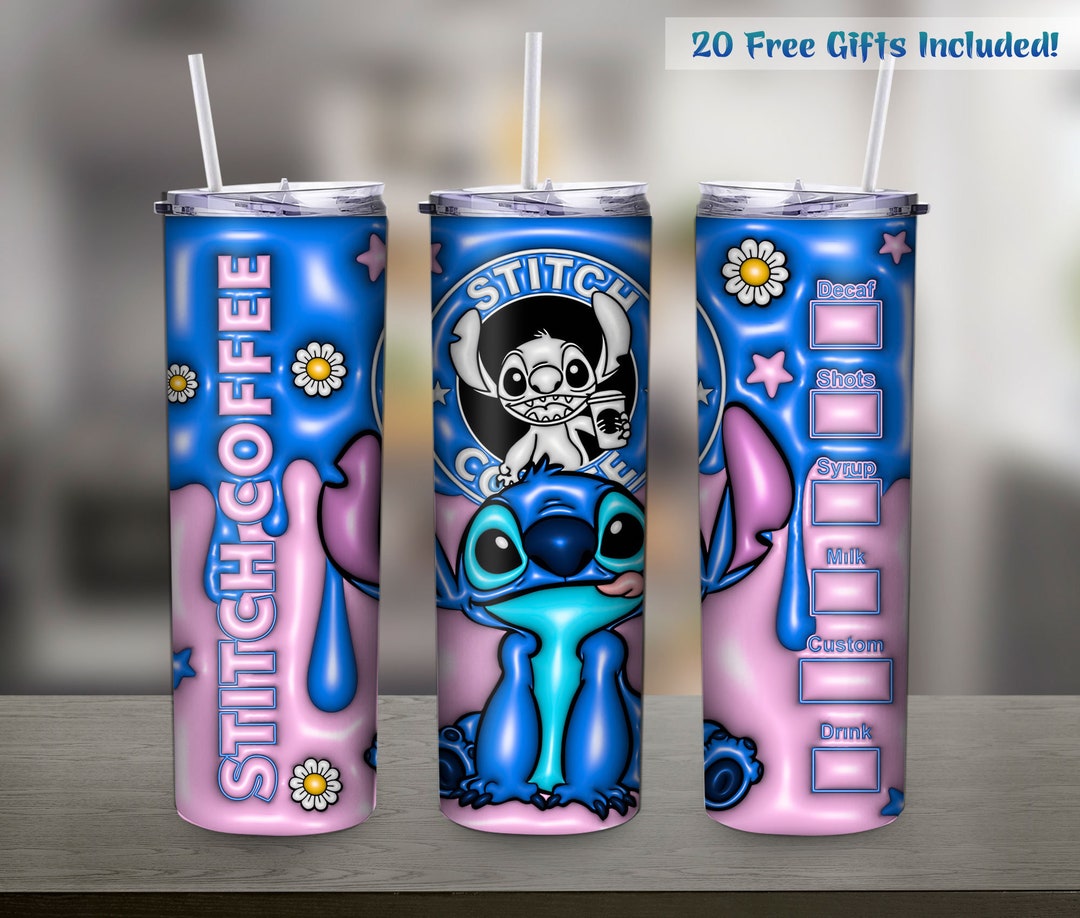 Cartoon Character 20oz Skinny Tumbler Sublimation Designs, Cartoon for ...