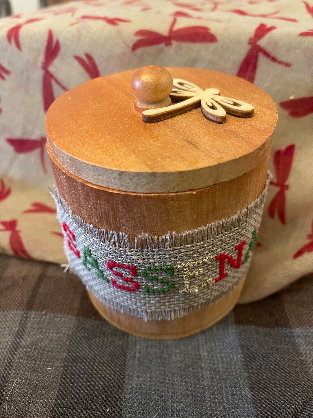 Outlander Inspired Wooden Box Pot Sassenach - Etsy