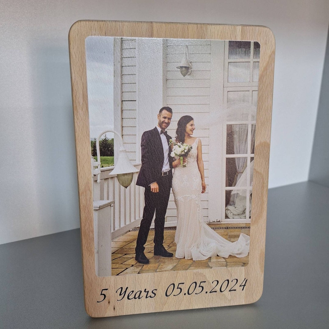 Custom Photo on Wood Personalized Wooden Photo Print Picture Wooden ...