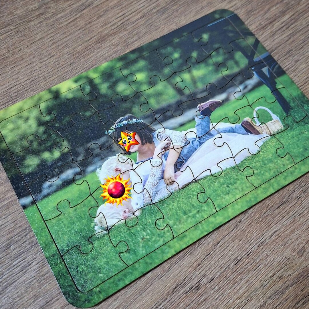 Photo Puzzle - Custom Puzzle Picture - Personalized Jigsaw With Photo - Gift for Kids and ...
