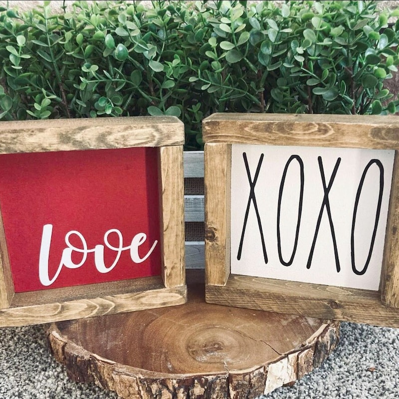 Square Wood Sign - Etsy