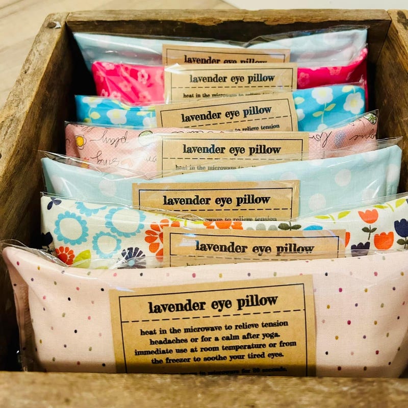 Microwave Rice Eye Mask - Etsy