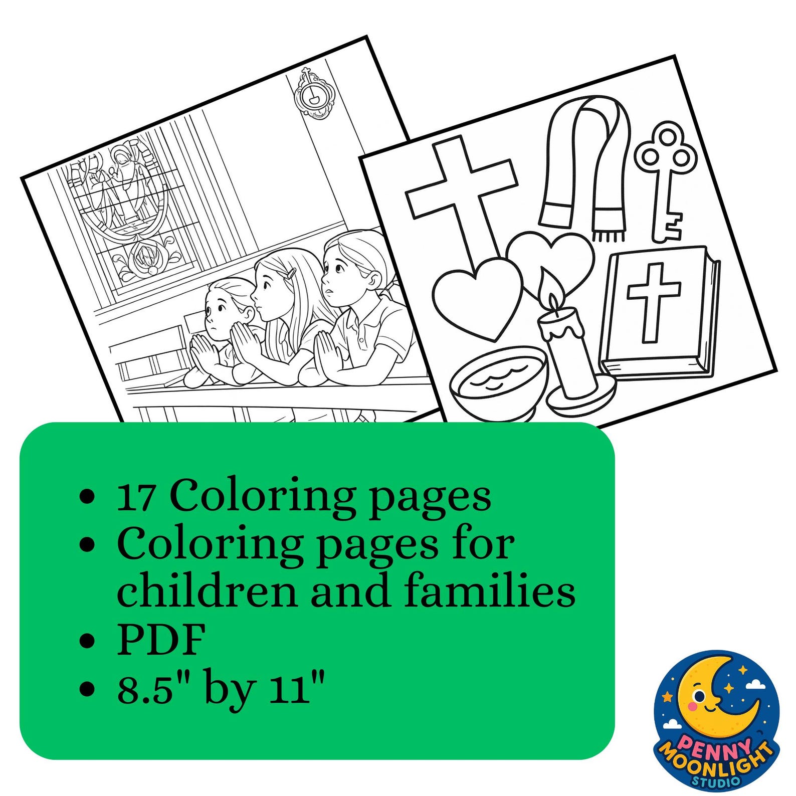 My First Reconciliation: A Coloring Celebration - Etsy