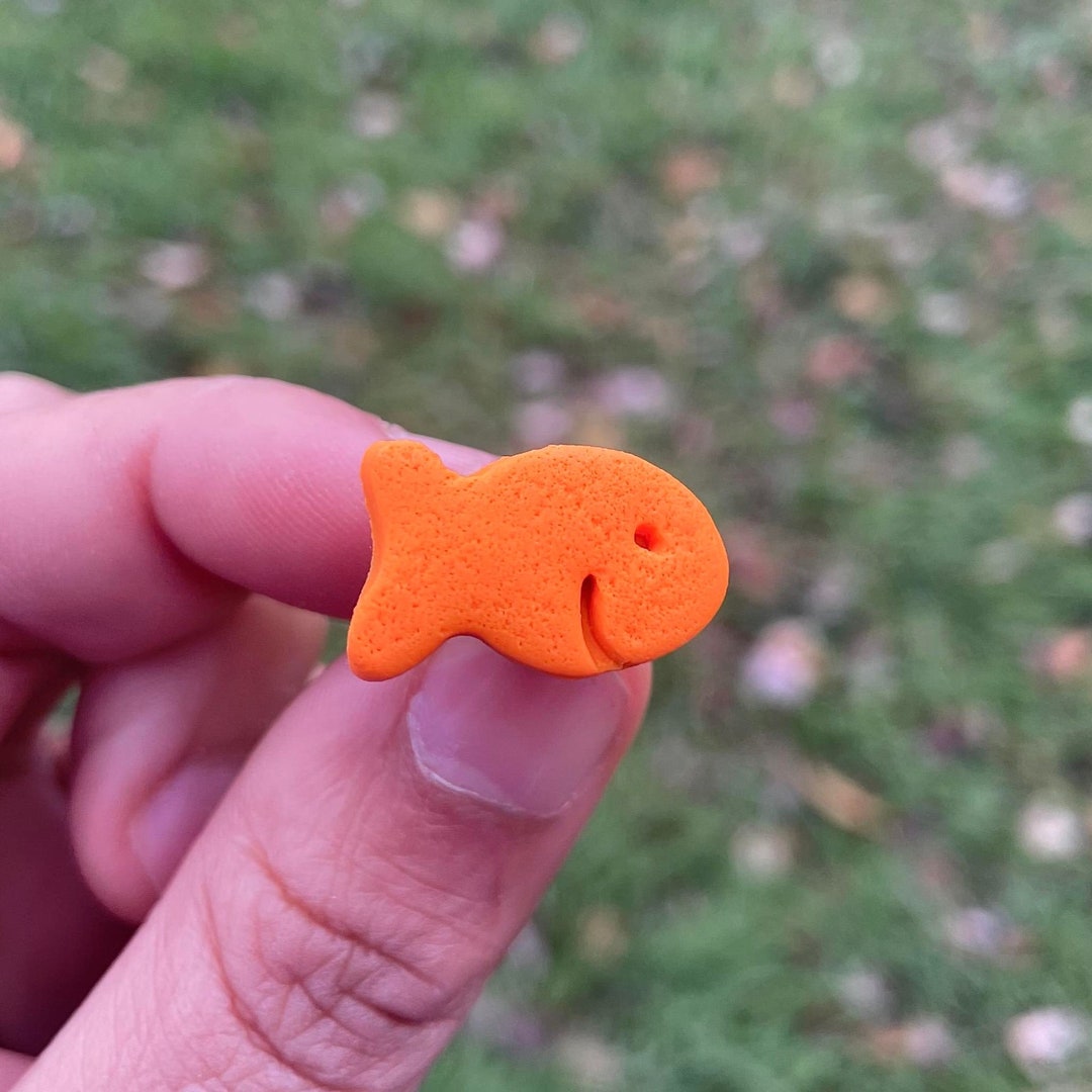 Goldfish Pin Miniature Food Cute Fish Pins Handmade - Etsy