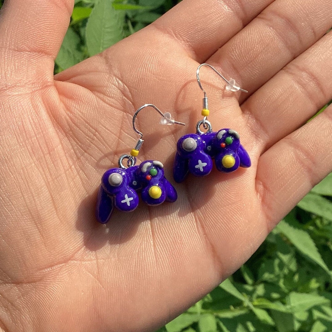 Gamecube Earrings, Game Controller Earrings, Nintendo Earrings ...