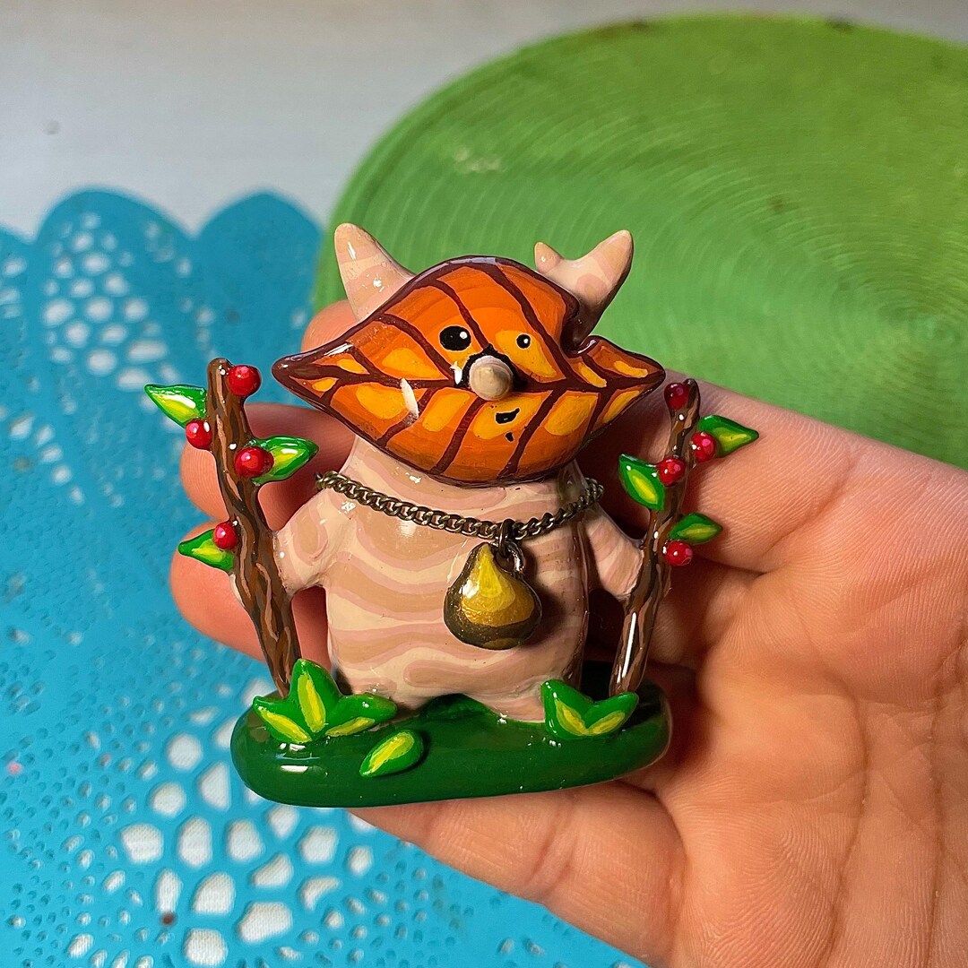 Korok Desk Buddy, Zelda Desk Buddy, Cute Zelda Office Decor, Handmade ...