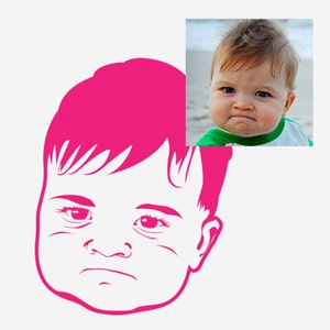 Custom Portrait Custom Svg Face Svg Cricut Image Cricut - Etsy
