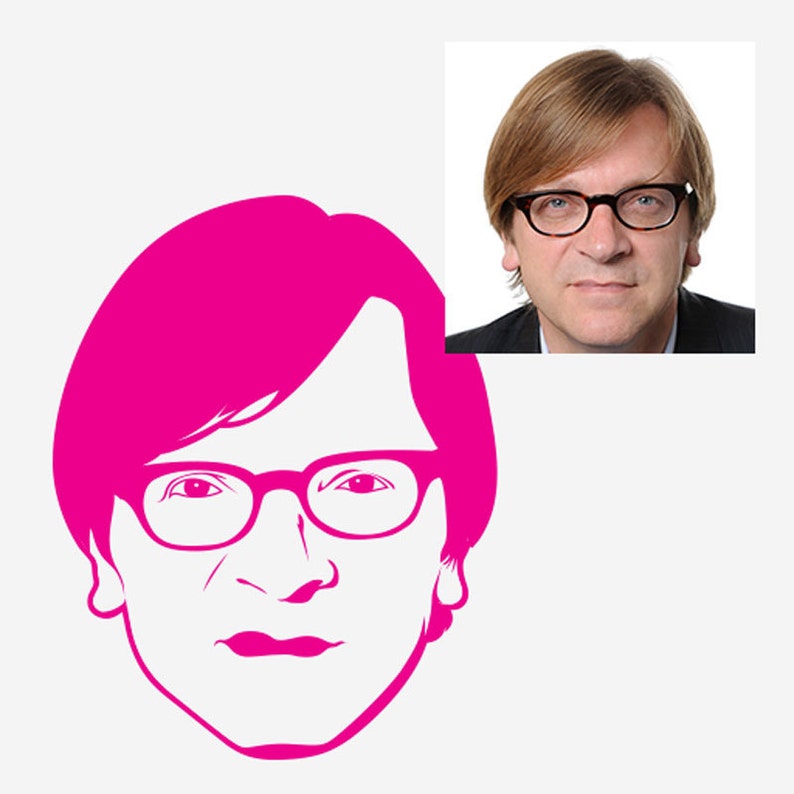 Custom portrait custom svg face svg cricut image cricut | Etsy