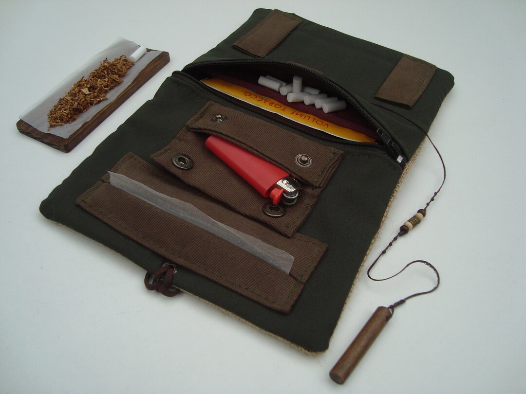 BURLAP Tobacco Pouch, Tabakbeutel, Tobakkspung, Tabakszak, Sac à Tabac ...