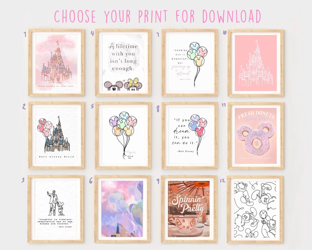 Your Choice Digital Download! Pick Your Print & Pick Your Size! Ready ...