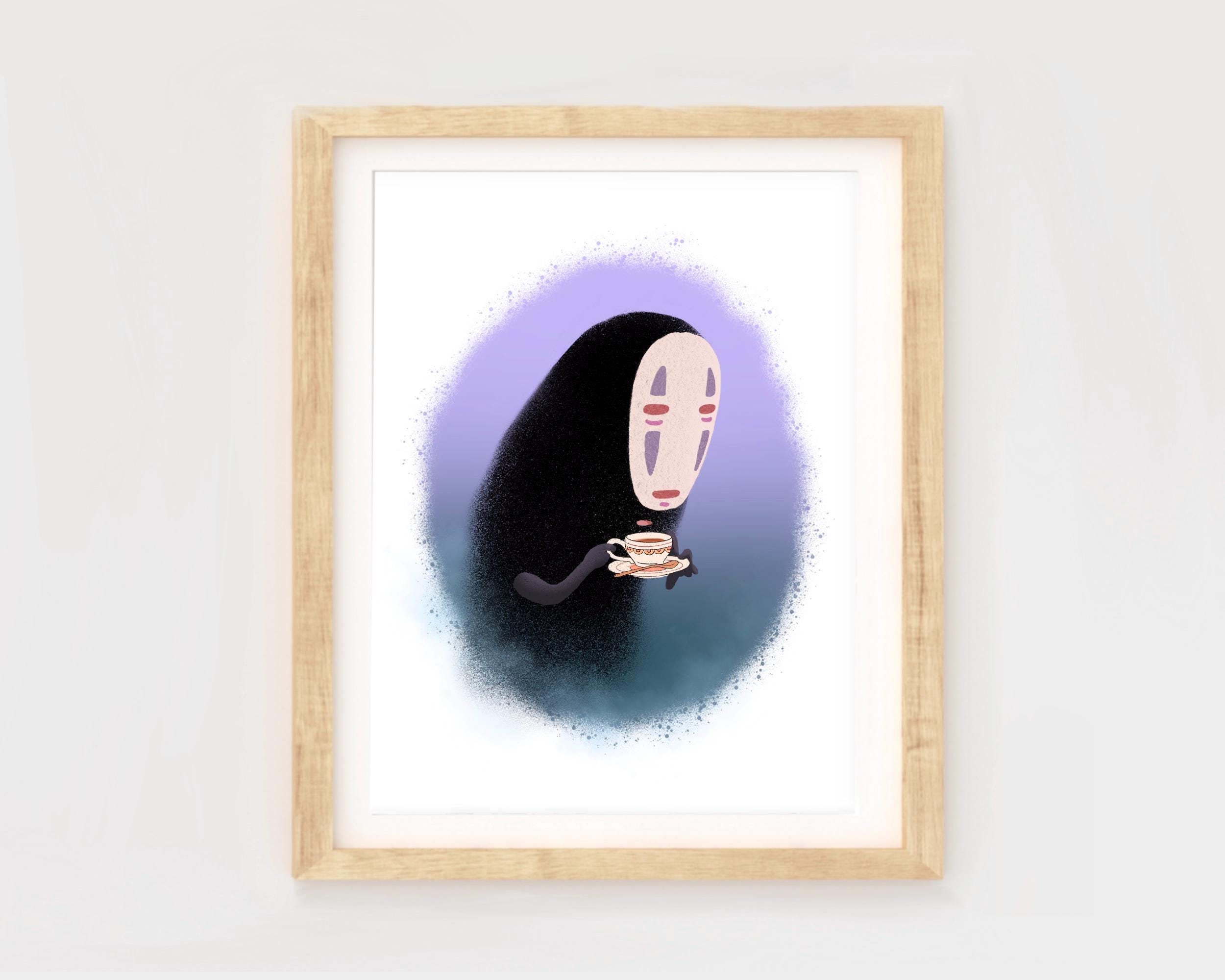 No Face Drinking Tea, Kaonashi, Ghibli Anime, Magical Love, Nerdy ...
