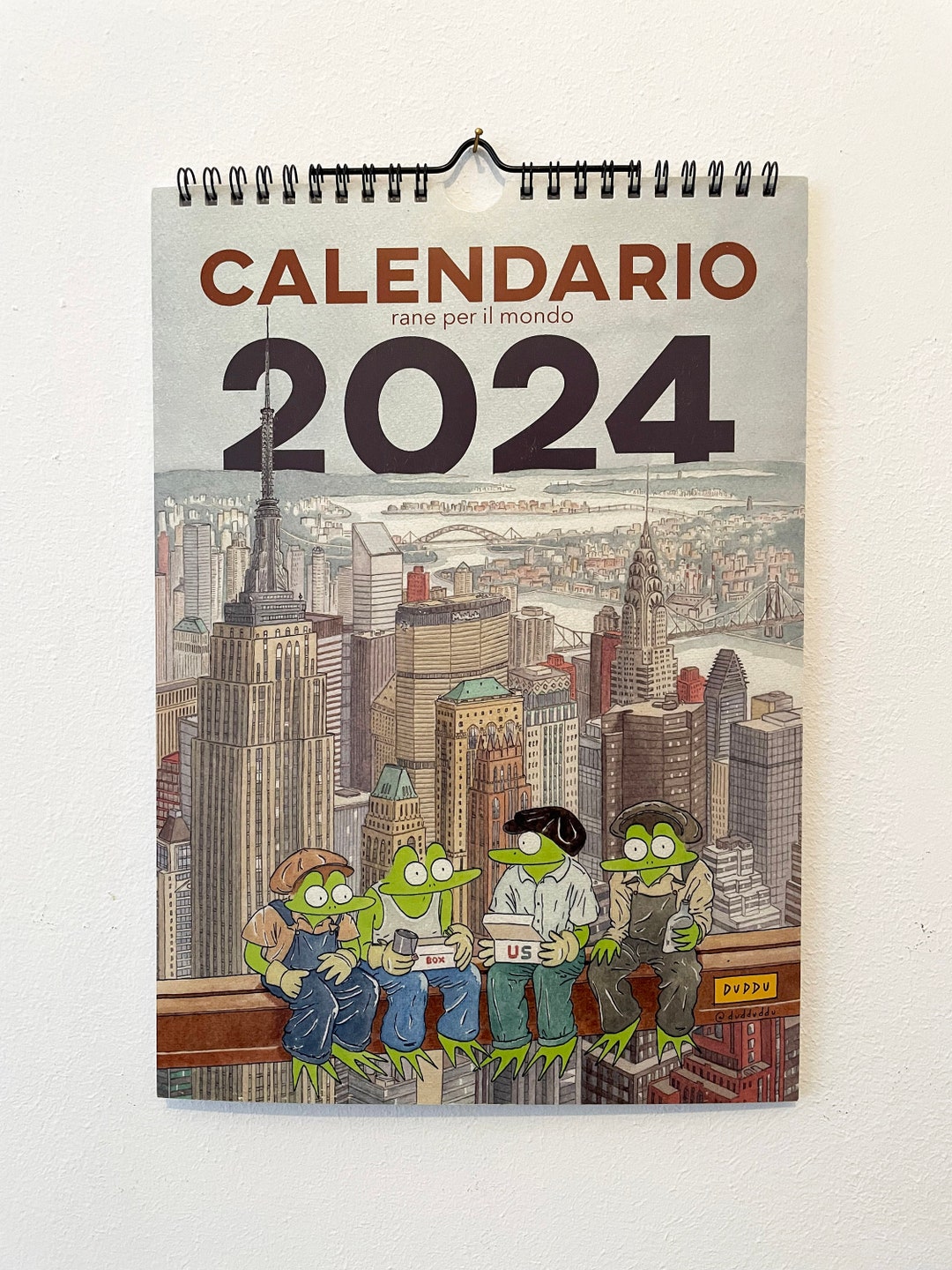 Calendar 2024 Frogs Around the World - Etsy