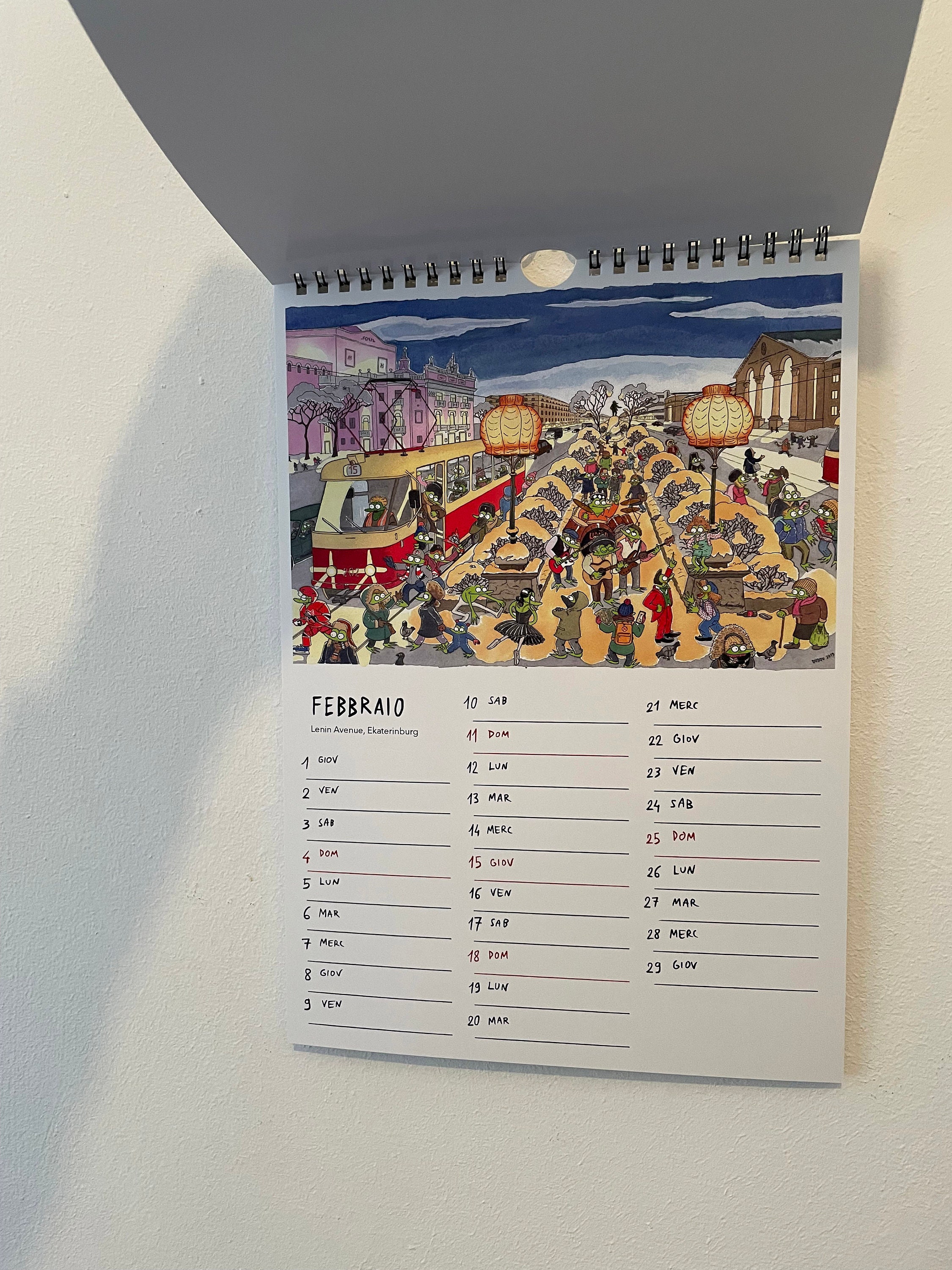 Calendar 2024 Frogs Around the World - Etsy