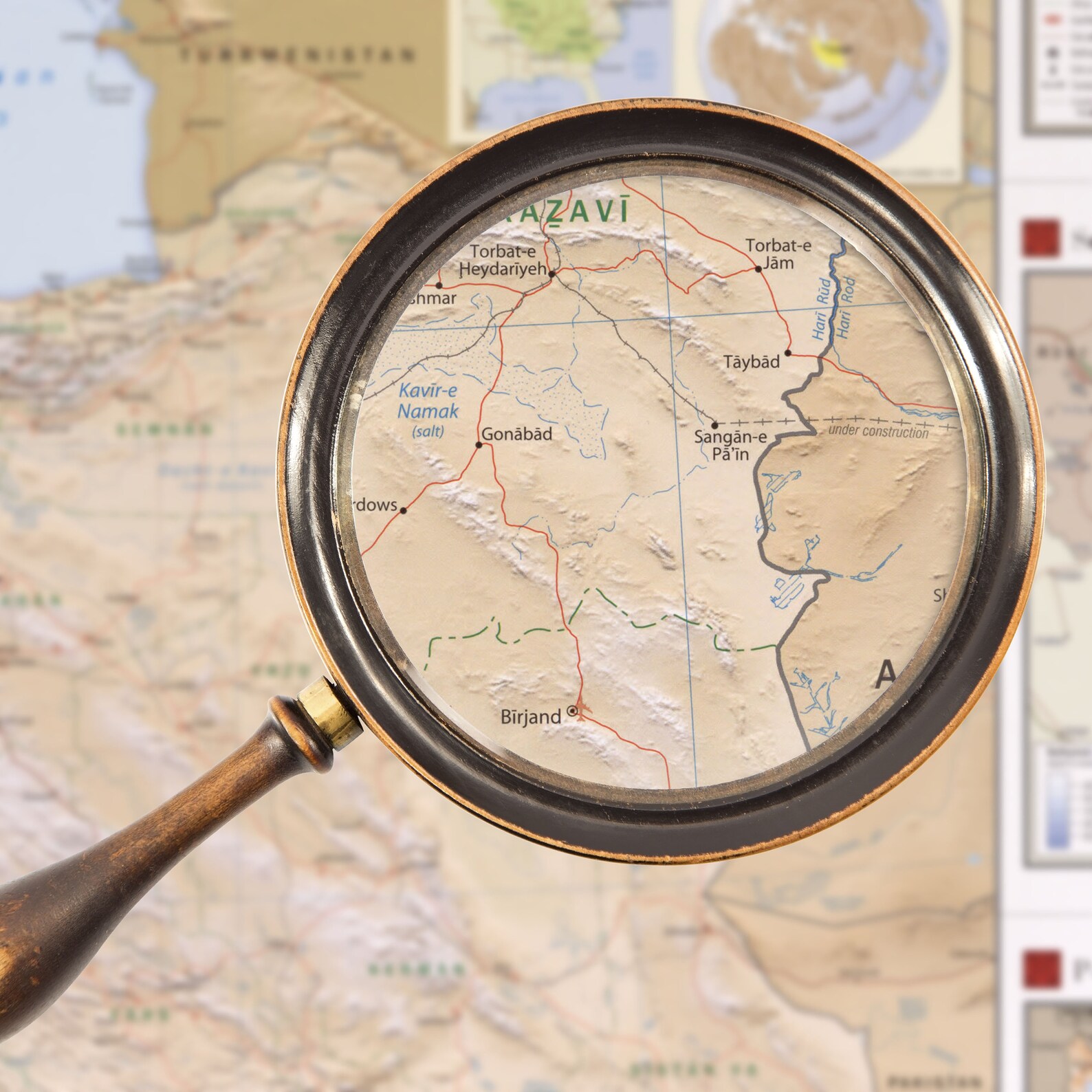 CIA Map of Iran and Country Profile Central Intelligence | Etsy