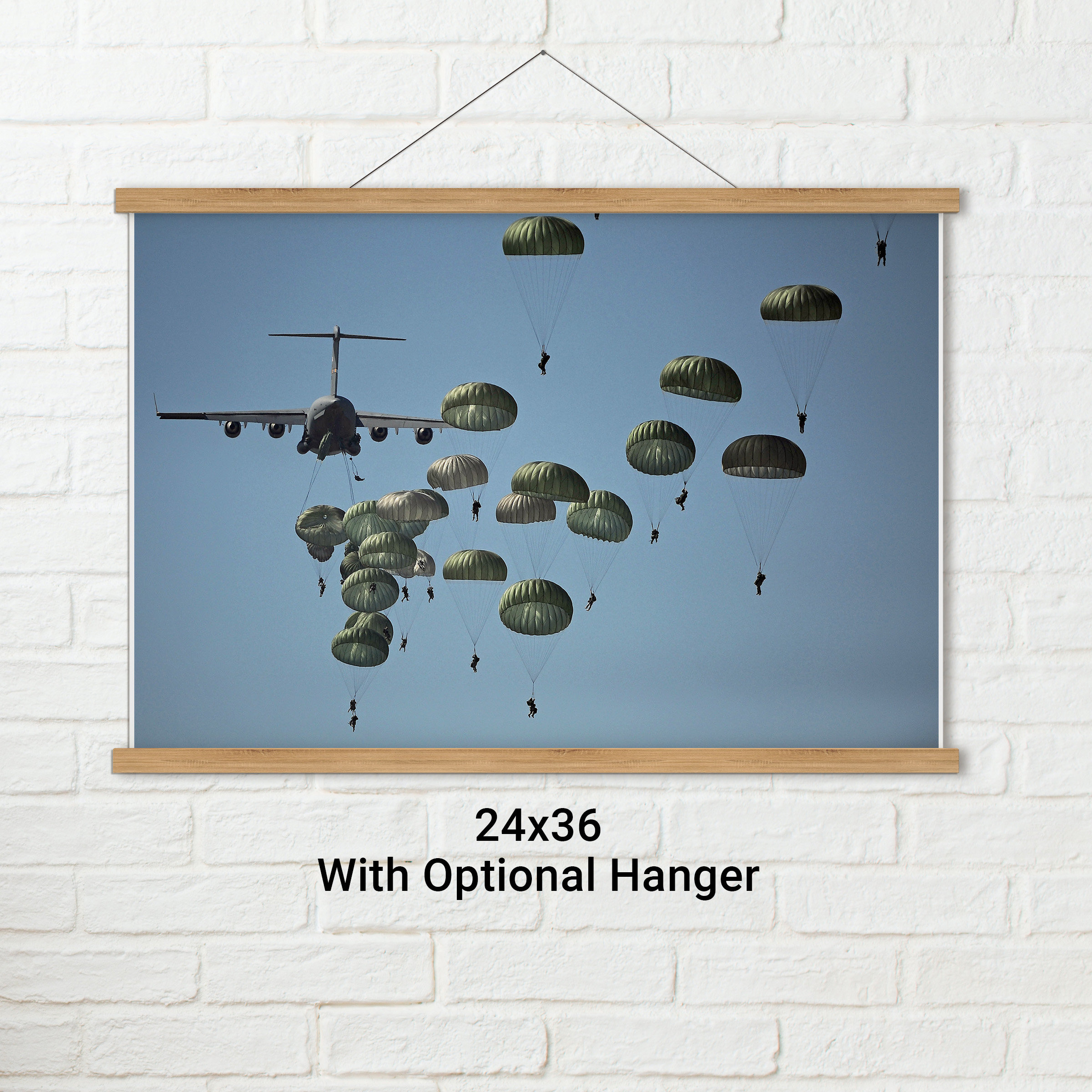 Paratroopers, US Army 82nd Airborne Division; Custom Photo Poster ...