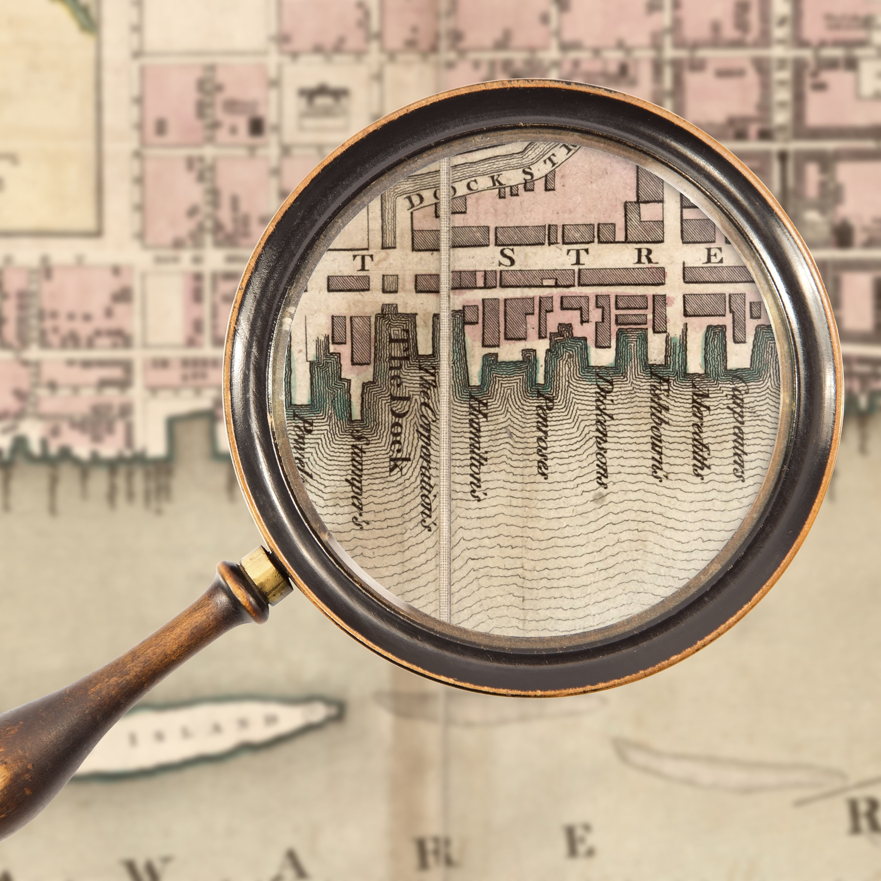 Map of Philadelphia From 1776 Survey; Antique Map Printed to Order - Etsy