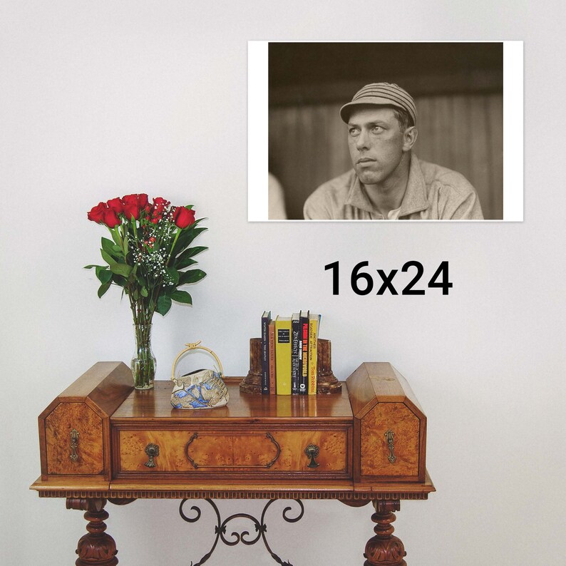 Jack Coombs, January 7, 1911; Custom Printed Photographic Poster - Teak ...