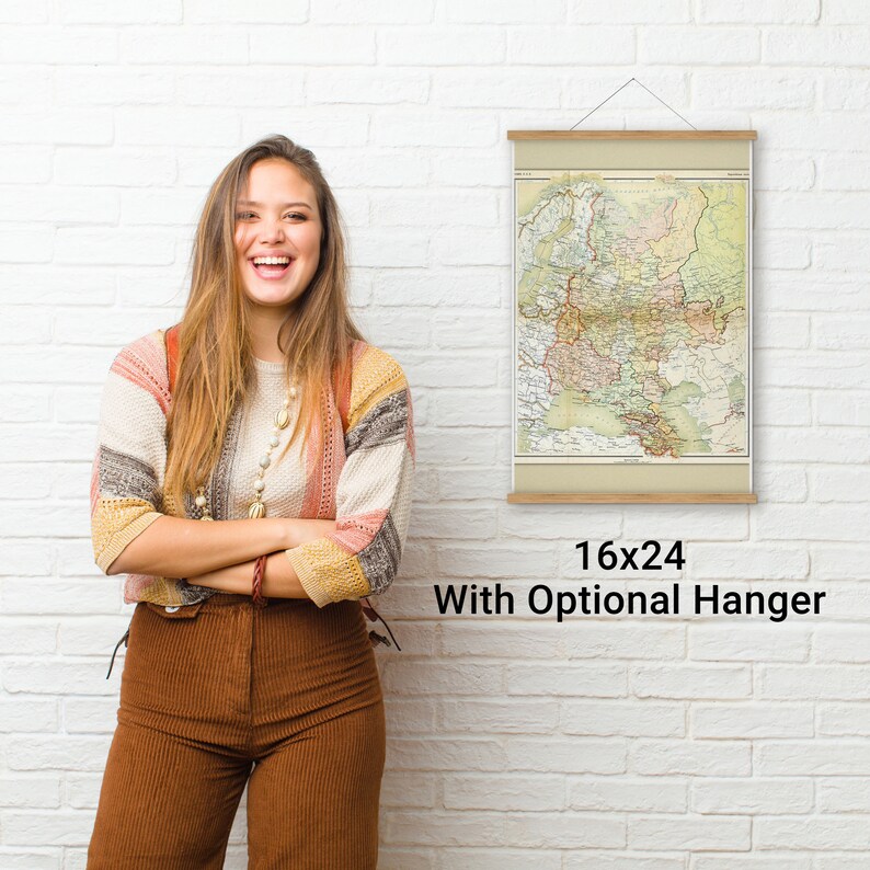 Map of Soviet Union Map of USSR Antique Map 1928 Teak - Etsy