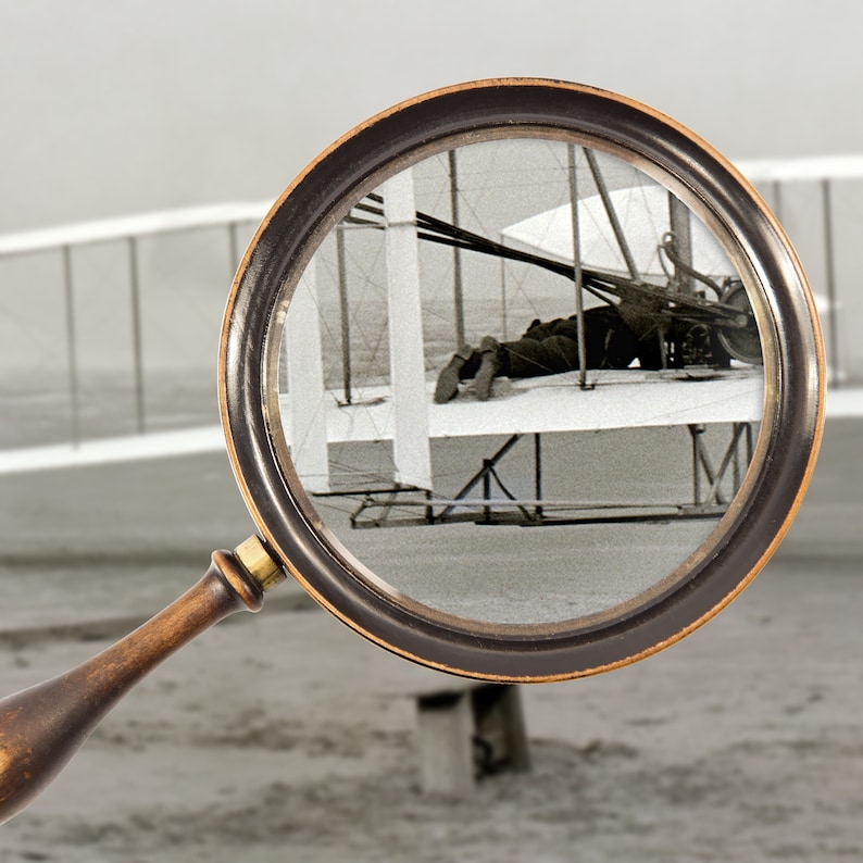 Wright Brothers First Flight Kitty Hawk Custom Printed | Etsy