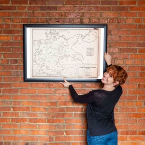 WWII Map; German Concentration Camps, 1944; CIA Central Intelligence ...