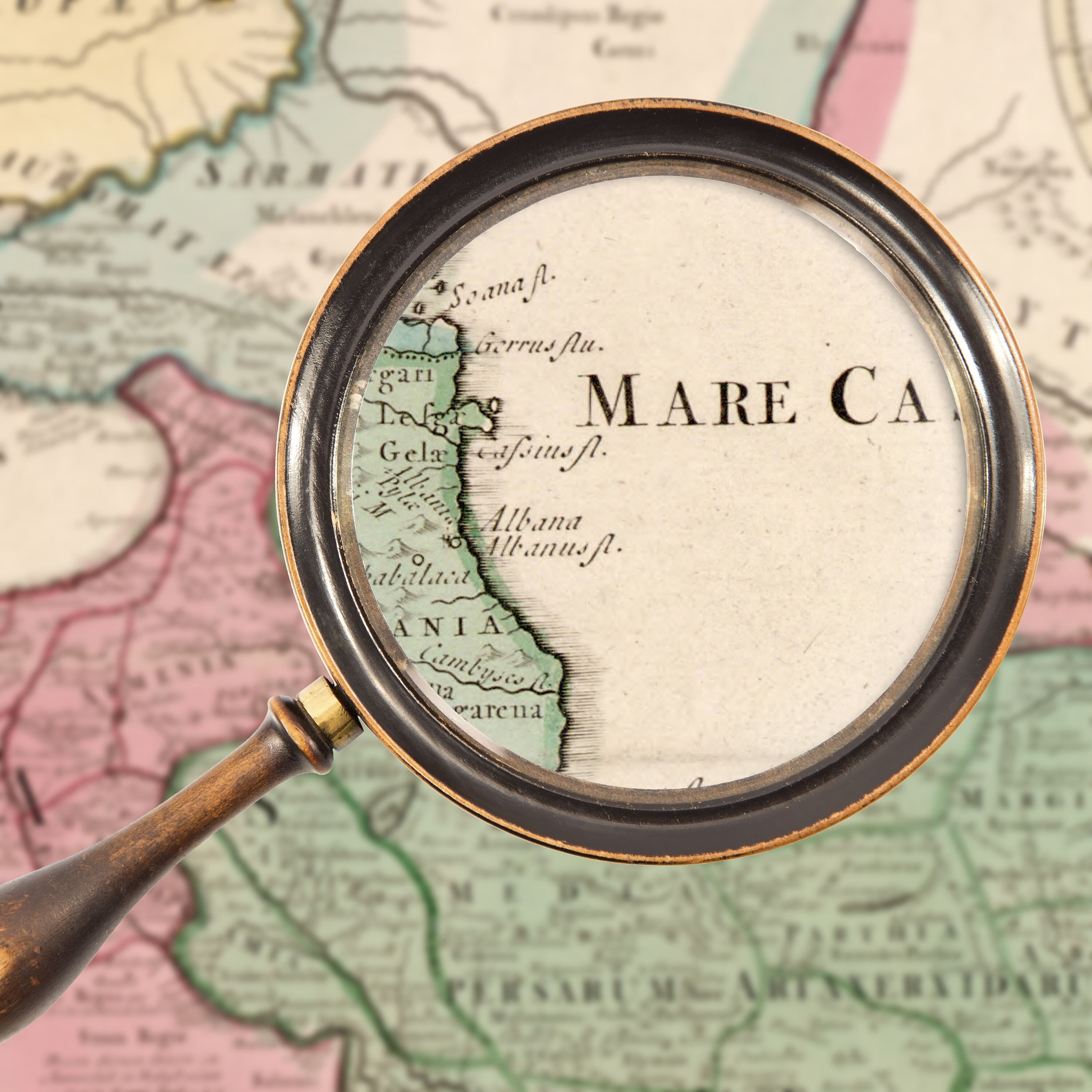 Map of Roman Empire in 400 CE as Drawn in 1712 Historic | Etsy