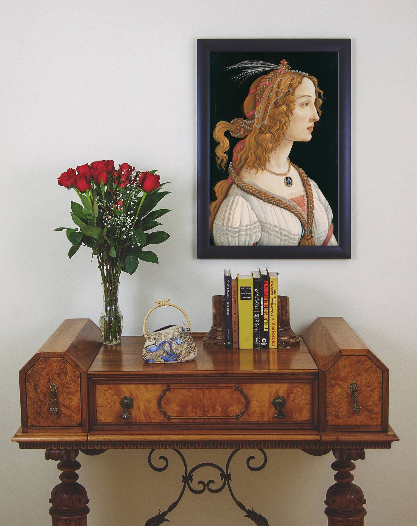 Portrait of a Young Woman by Sandro Botticelli 1480 | Etsy