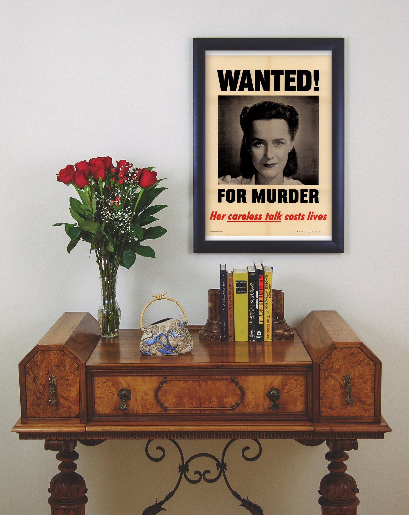 WWII Propaganda Wanted for Murder Her Careless Talk Costs | Etsy