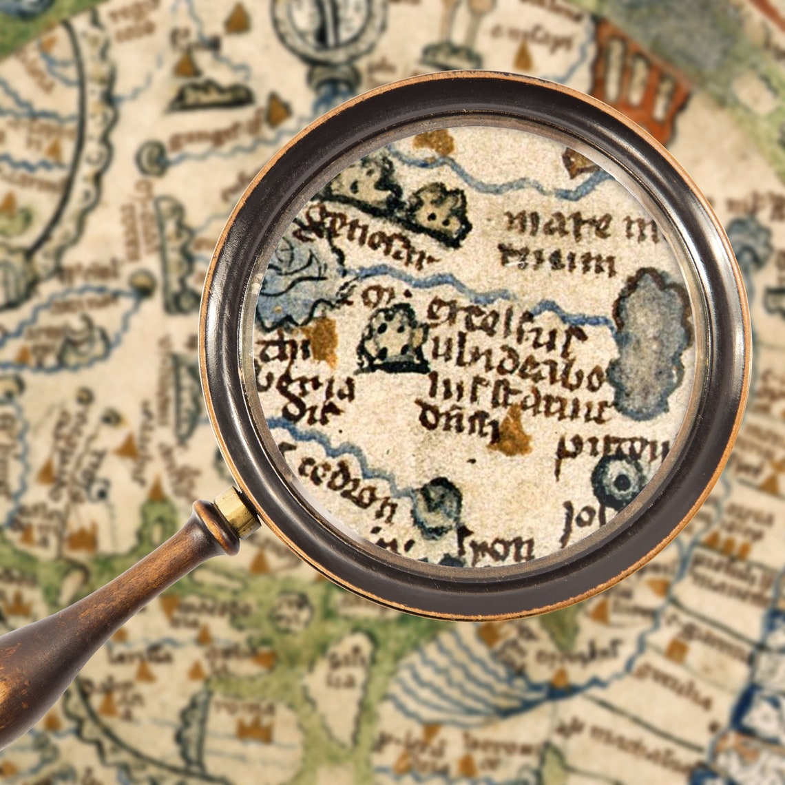 Psalter World Map Historic Cartography Antique Map Ca.1265 - Etsy