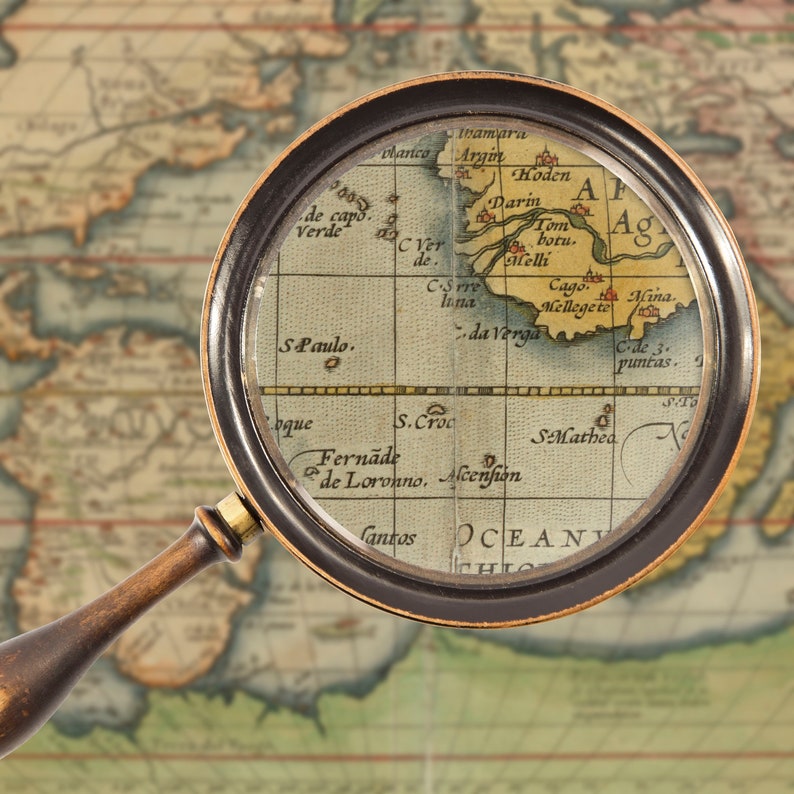 First World Map in Standard Atlas Historic Cartography - Etsy