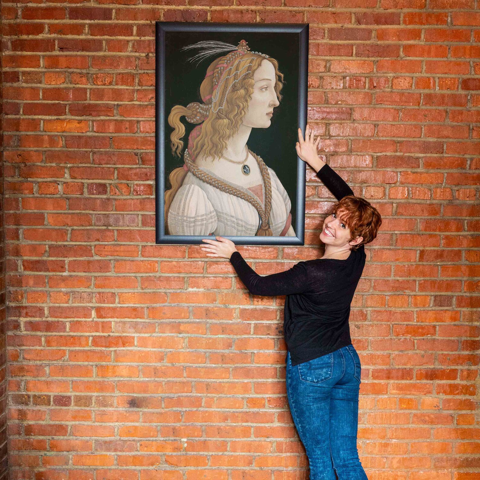 Portrait of a Young Woman by Sandro Botticelli 1480 | Etsy