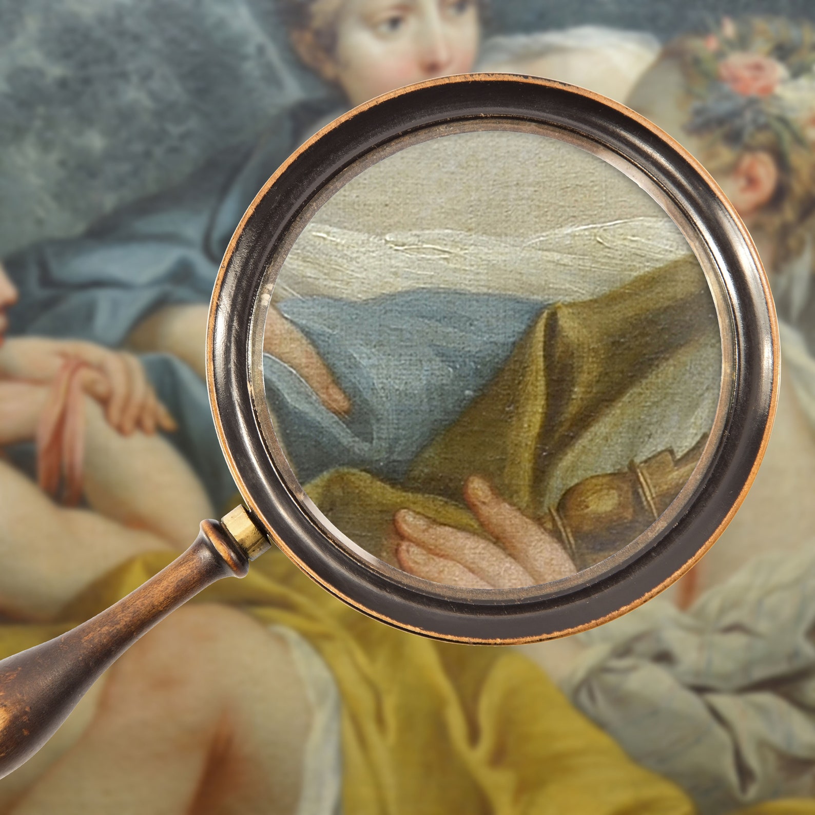 Francois Boucher Nymphes Playing the Flute Negresco Hotel | Etsy