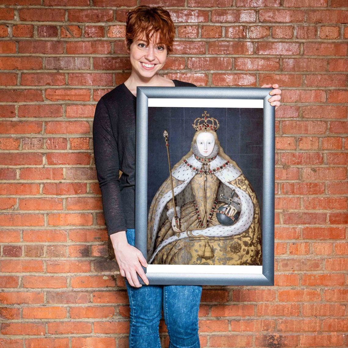 Coronation Portrait of Elizabeth I ca.1600 Fine Giclee Print | Etsy