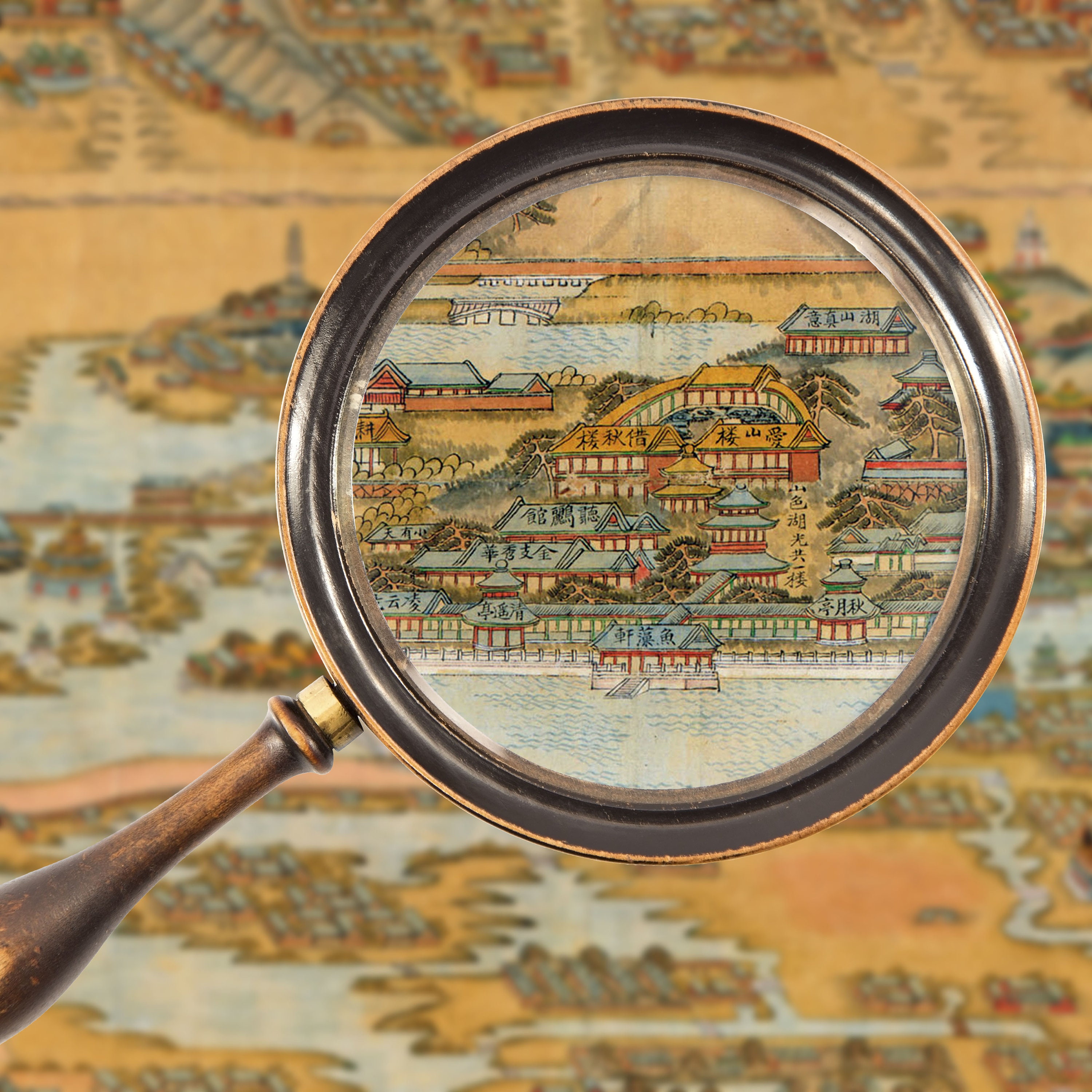 Map of Beijing China 19th Century Antique Map Custom | Etsy