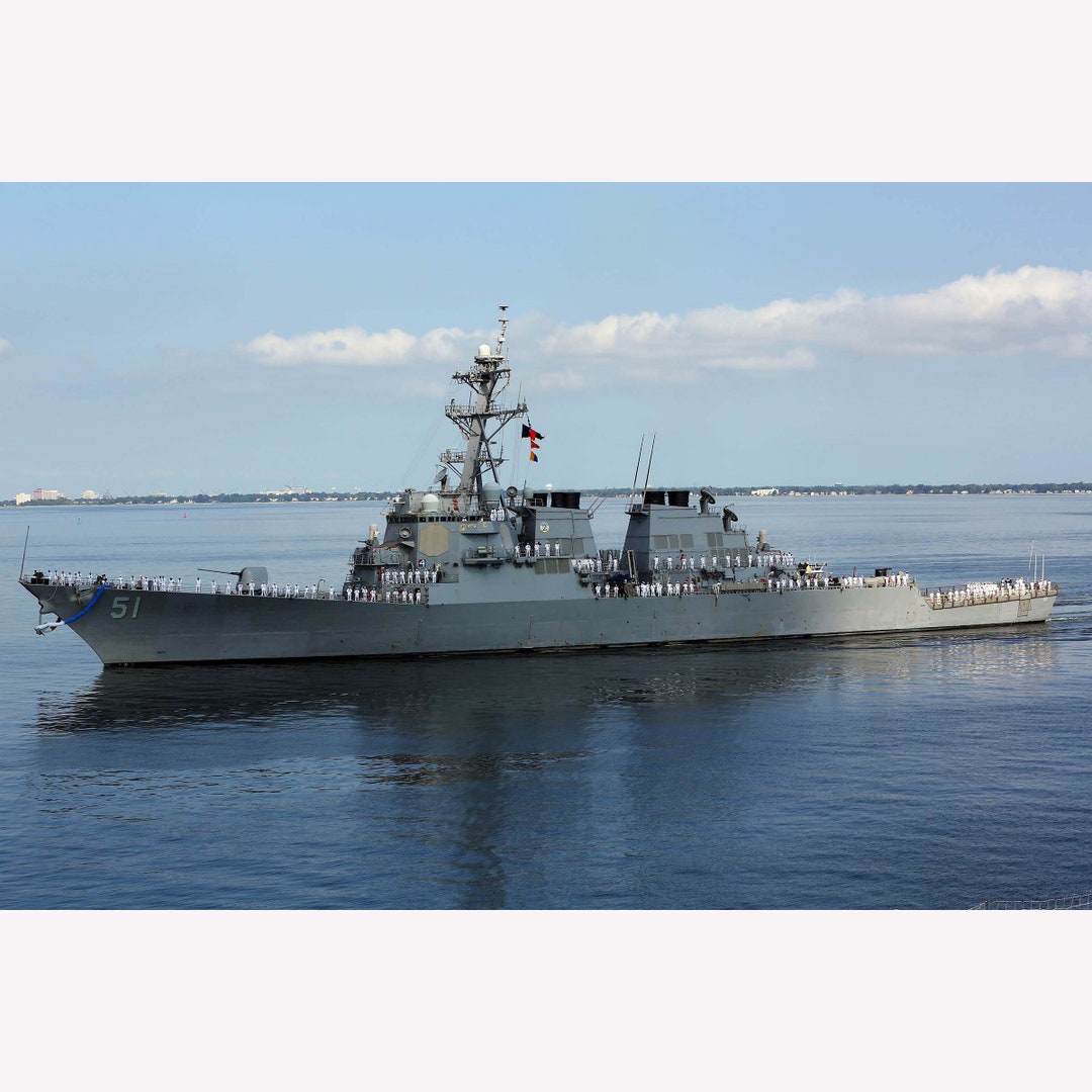 USS Arleigh Burke (DDG-51); Navy Guided Missile Destroyer, Returns Home ...