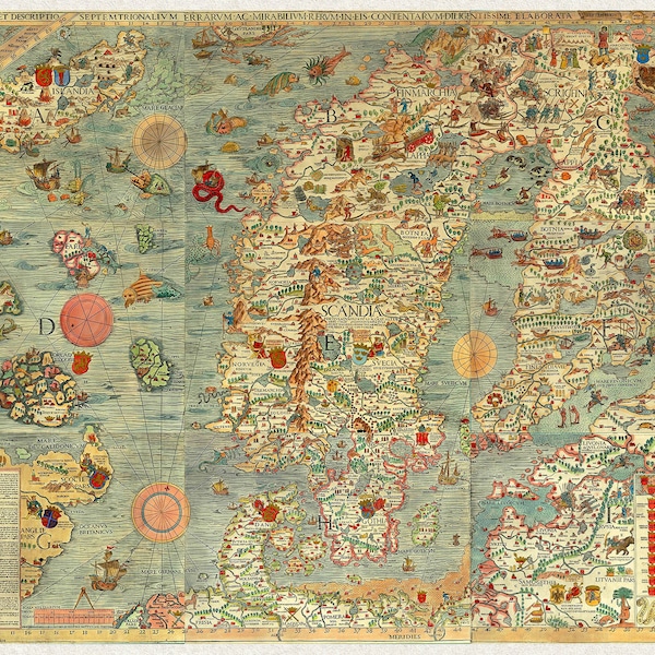 Nordic Print - Etsy