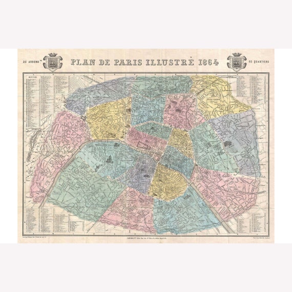 Map Of France With Monuments