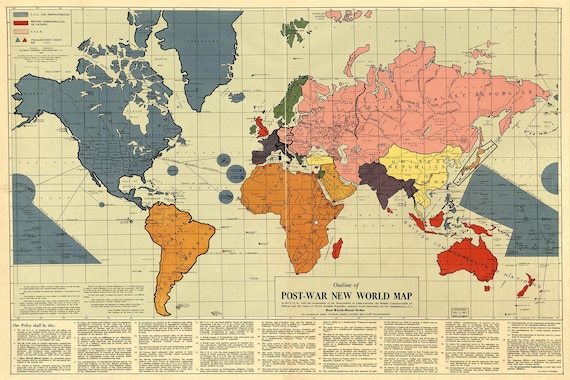 World War 1 Map Blank