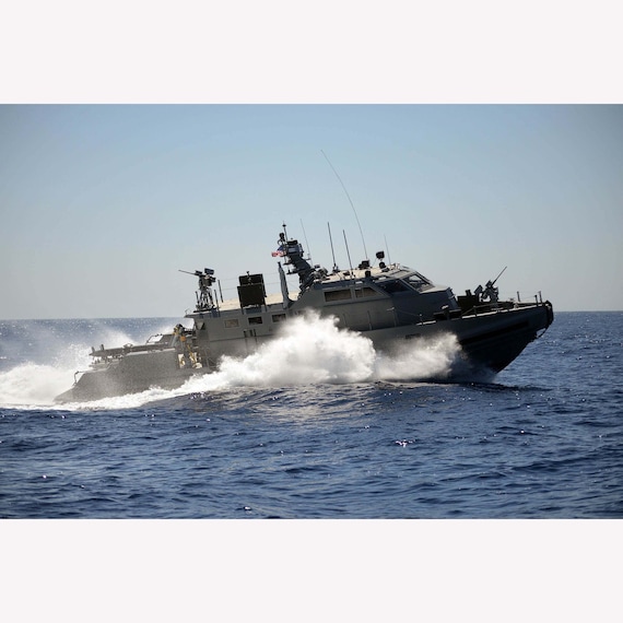 US Navy Mark VI Patrol Boat Custom Printed Photographic - Etsy
