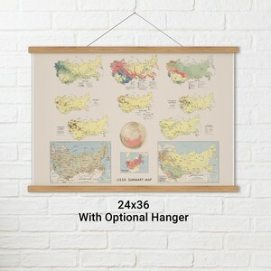 CIA Map of USSR; Historic Central Intelligence Agency Map, 1967 - Teak ...