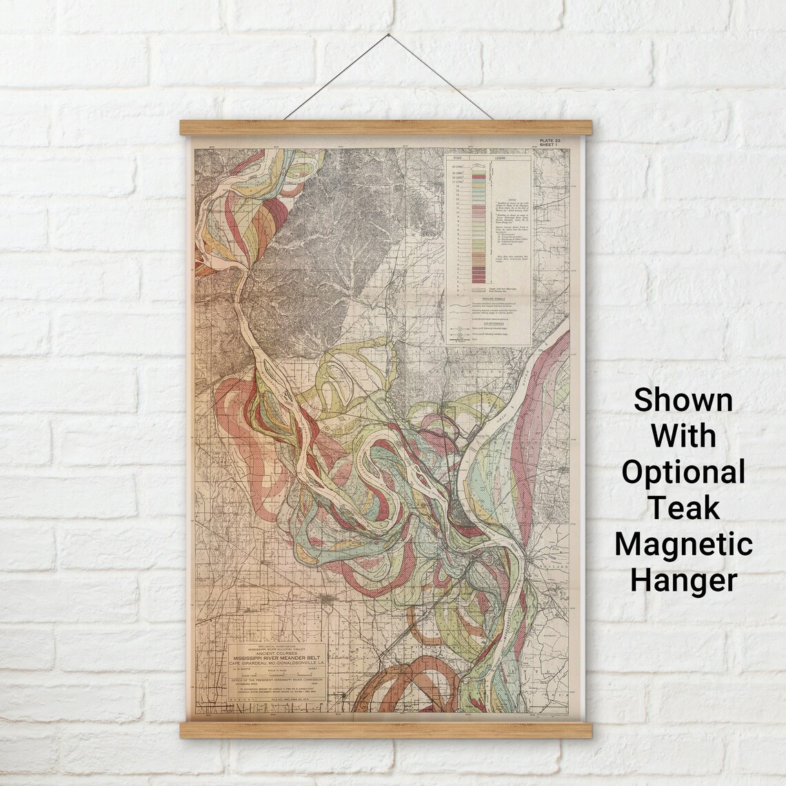 Ancient Mississippi River Meander Belt Alluvial Valley | Etsy